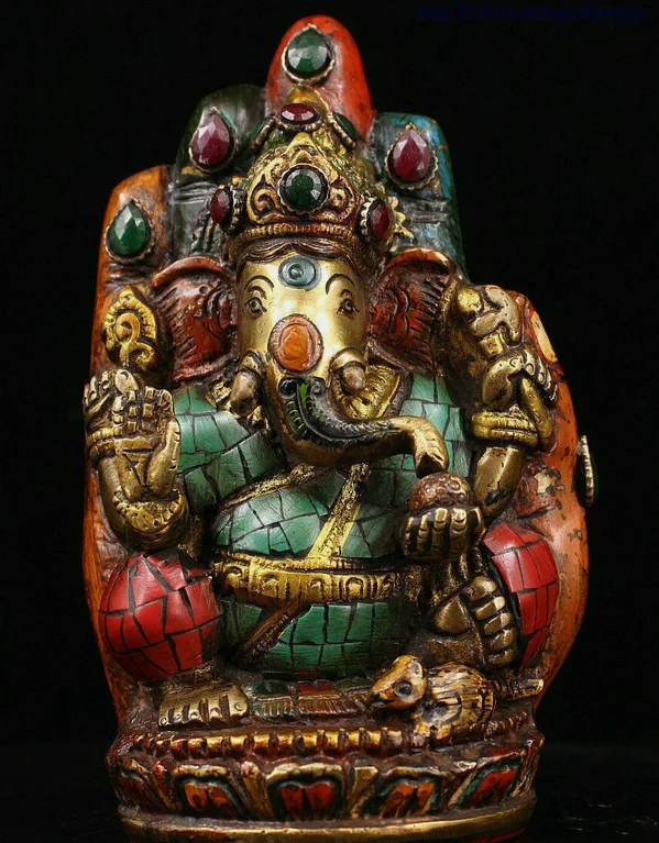 Radiant Ganesha Statue – Zen Prosperity Sculpture